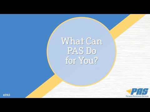 PAS EAP – Personal Assistance Services