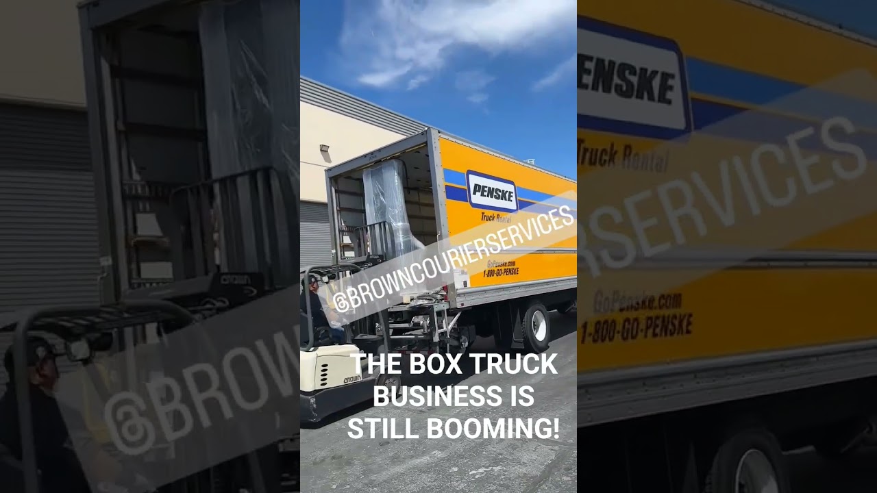The box truck business is still my favorite. Dedicated contracts. #boxtruck #noncdl #otr #ownerop