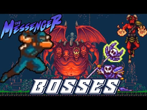 The Messenger - All Bosses [No Damage]