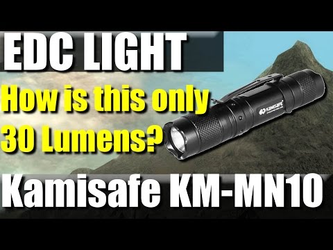Kamisafe KM MN10 Flashlight Review | RevHiker