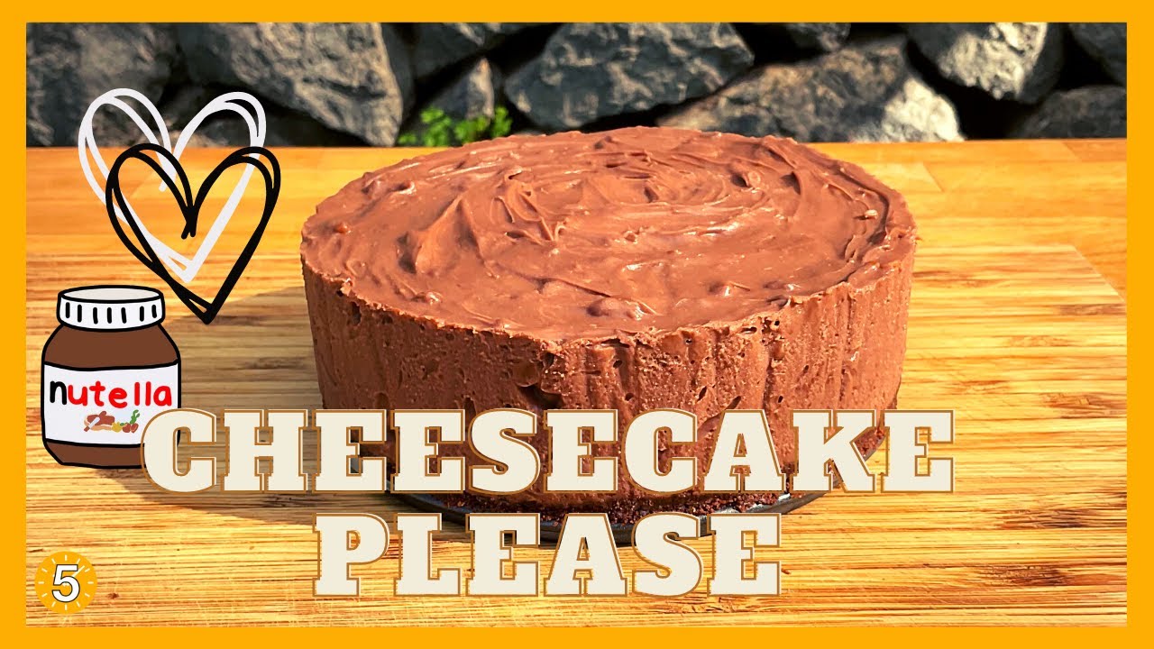 Cheesecake De Nutella Sin Horno Cocina