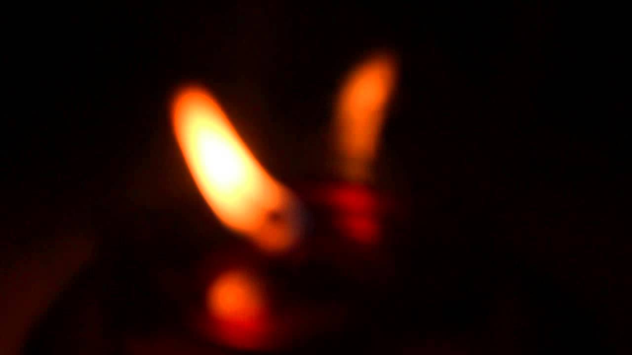 Stock Video: candle flames #02
