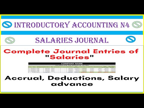 INTRODUCTORY ACCOUNTING N4 JUNE 2024 SALARIES JOURNAL