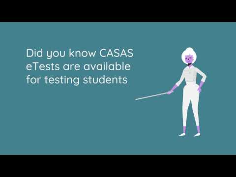 Getting started with CASAS eTests