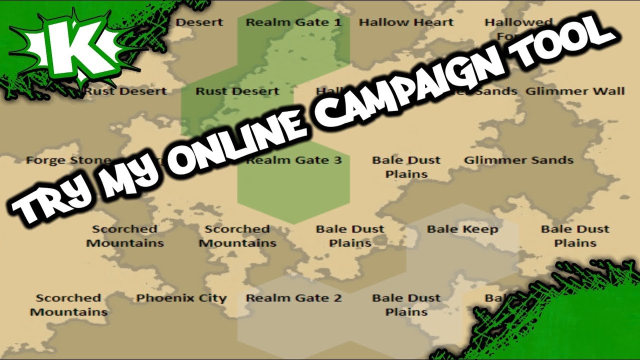 The Kiblams Online Map Campaign Tool