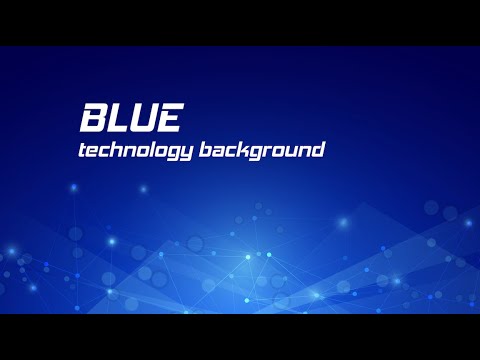 Blue Technology Background Vector [ElementPik.com]