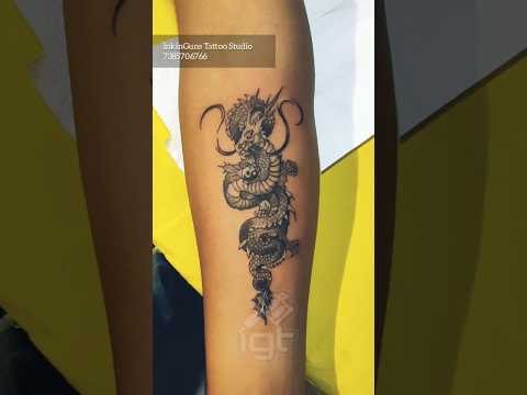 Dragon tattoo | Chinese dragon tattoo #tattoo #dragon #dragontattoo