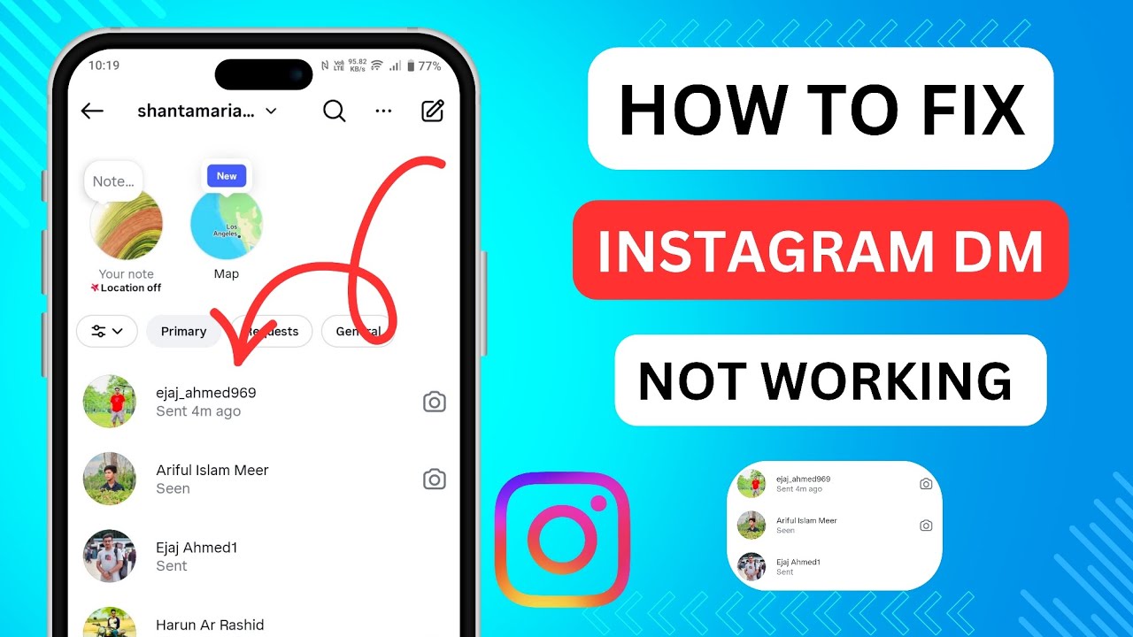 How To Fix Instagram DM Not Working Problem | Instagram Messages Not Sending Or Loading 
