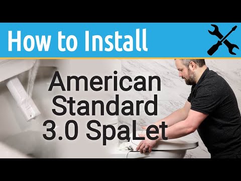 How to install American Standard Bidet? | The American Standard SpaLet 3.0 Bidet Seat