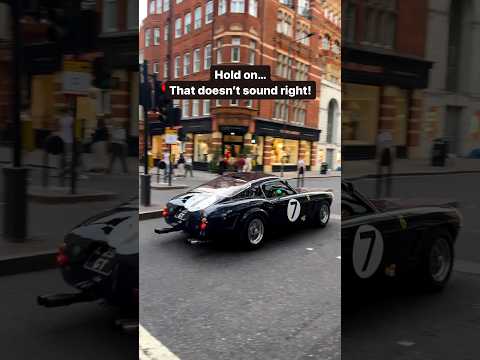 Tribute Ferrari 250 GT SWB in London sounds amazing!