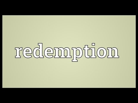 Redemption Meaning