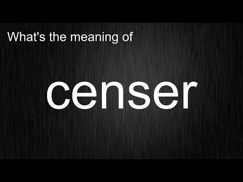What's the meaning of "censer", How to pronounce censer?