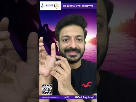 What is De Quervain tenosynovitis? Aspire PLAB2 ACADEMY