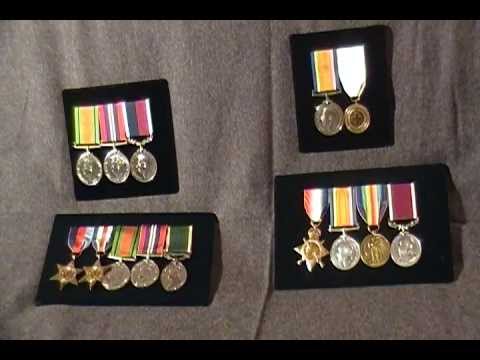 WW1 WW2 British military Campaign Medal collection Militaria Medals Long Service RAF Army