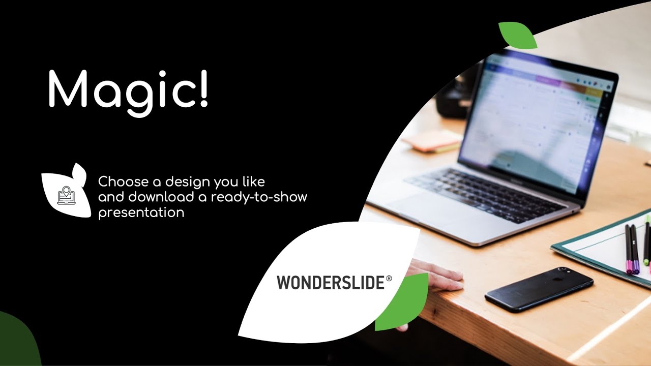 Wonderslide AI-Presentation Software
