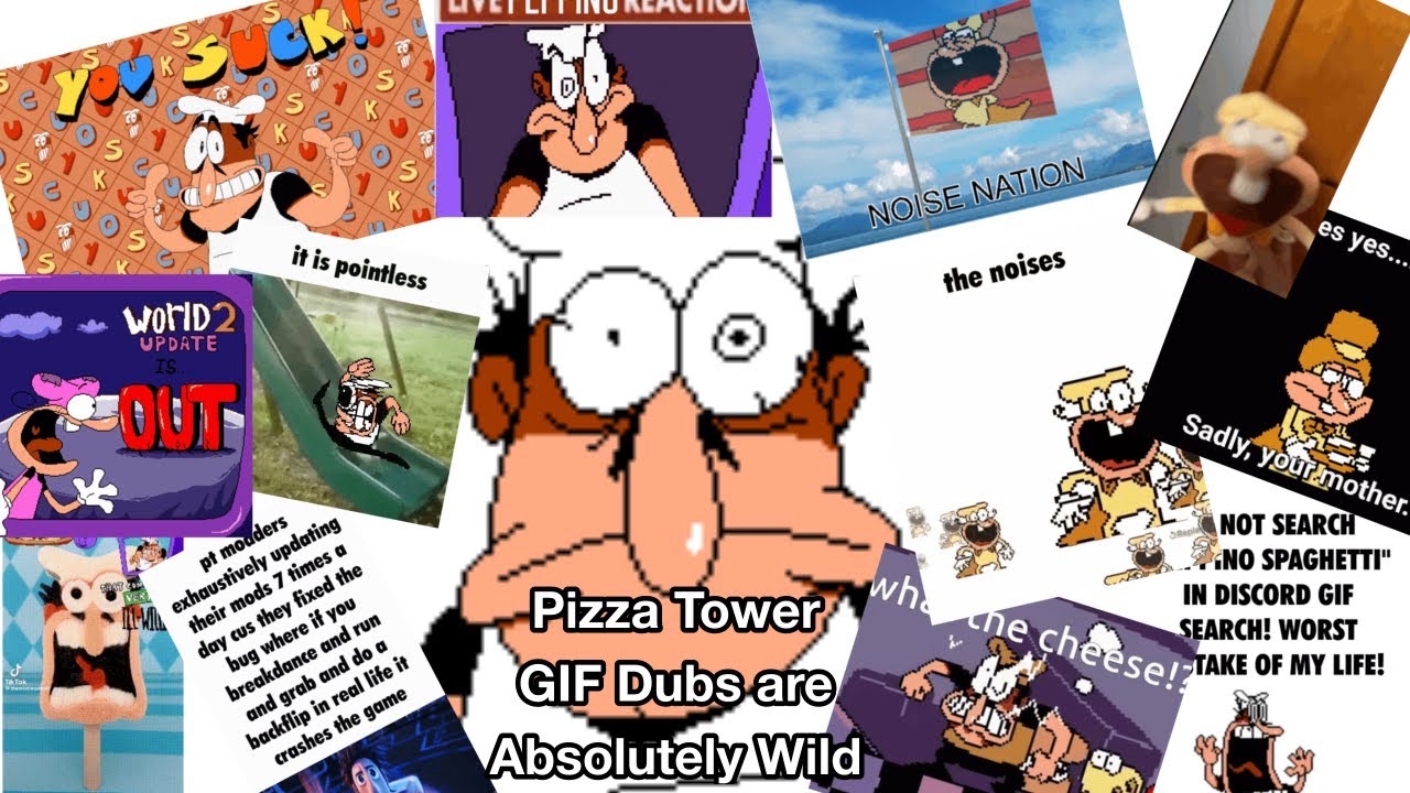 Pizza Tower GIF Dubs are Absolutely Mental