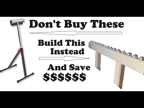 Build DON'T Buy, Heavy Duty Roller Stand, Save $$$$$$