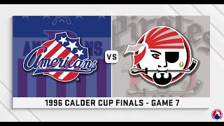 AHL Replay: 1996 Calder Cup Finals Game 7 | TheAHL.com | The American ...