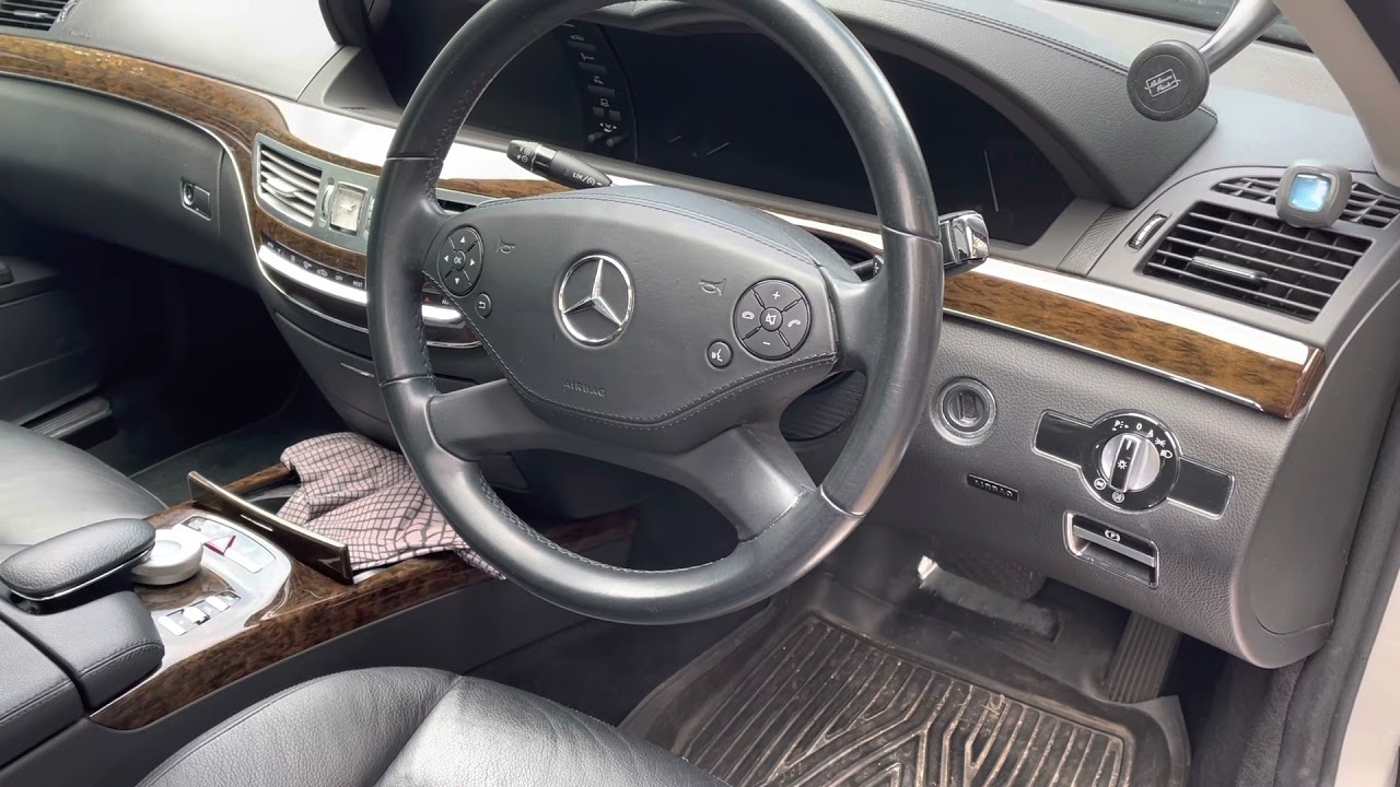 Mercedes S-class w221 2012 OBD2 port location