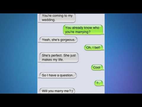 Most Hilarious Marriage Proposal Texts Messages Ever!