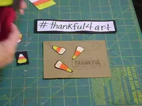 Faux Candy Corn #thankful4art