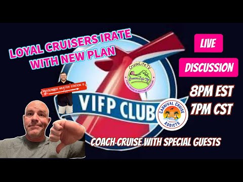 Live with Coach Cruise | Carnival's New Rewards Program!