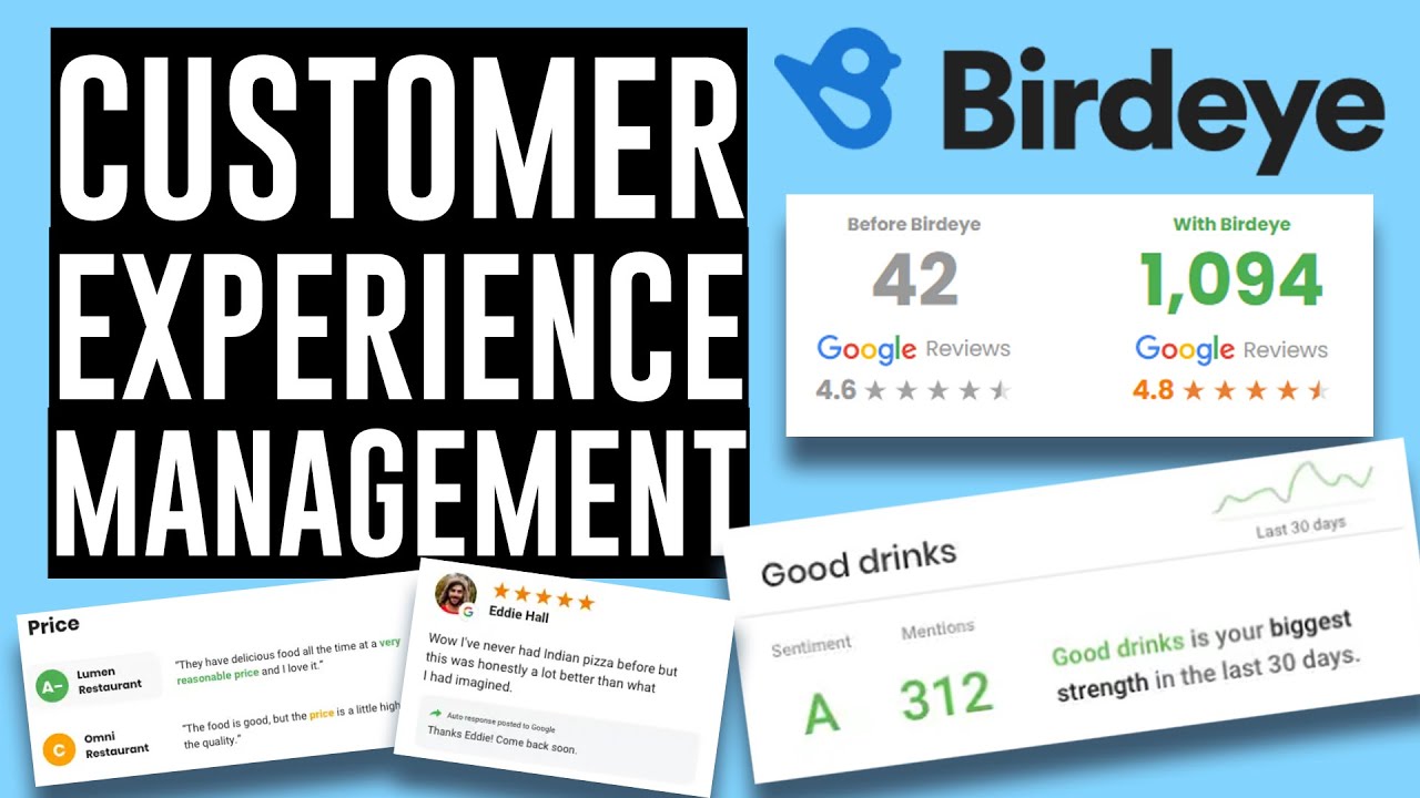 Restaurant Reviews & Ratings Software | Birdeye Customer Experience Management