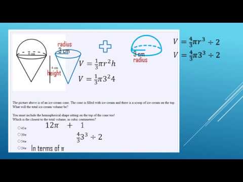 How to Calculate the Combined Volume of a Cone and Hemisphere | Step-by-Step Tutorial