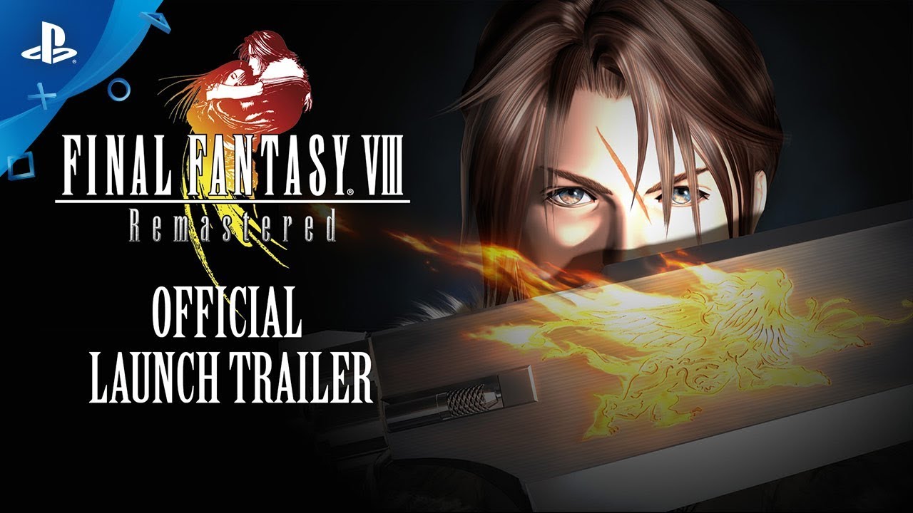 FINAL FANTASY VIII Remastered PS4 Launch Trailer Release: September 3 ...