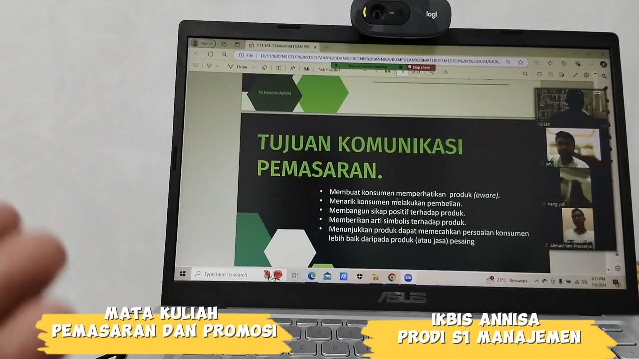 Mata Kuliah Pemasaran dan Promosi 