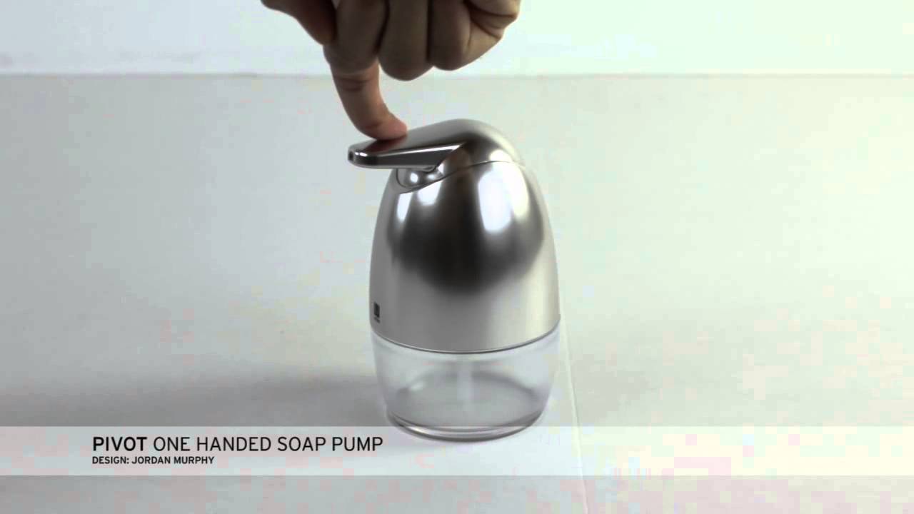 Pivot One-Handed Soap Pump