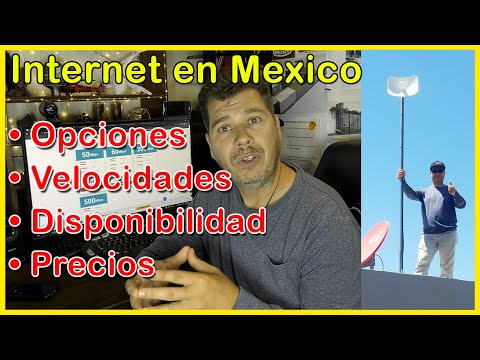 Internet en Mexico, Opciones, Velocidades, Disponibilidad  y Precios [V-blog283]