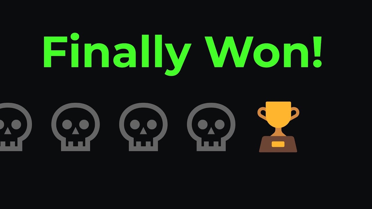 I failed 7 hackathons in a row...