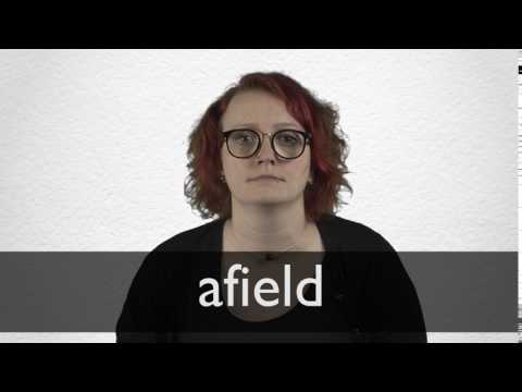 AFIELD 释义 | 柯林斯英语词典