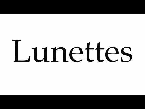 How to Pronounce Lunettes