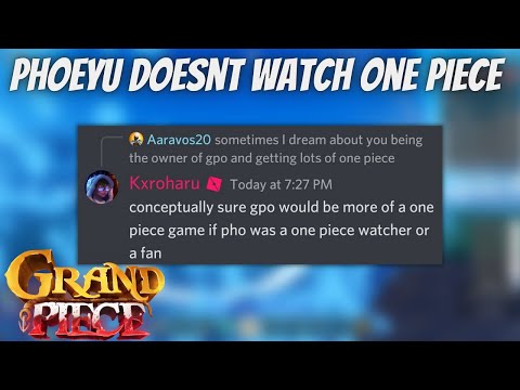 Phoeyu doesn't watch One Piece