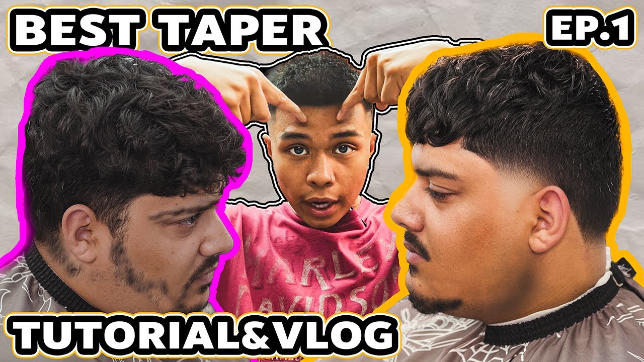 THE PERFECT TAPER | barber tutorial & vlog