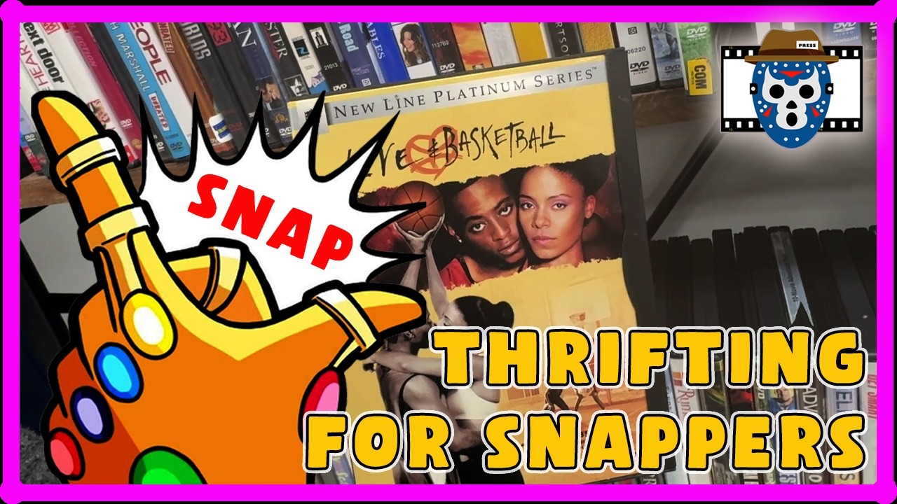 THRIFTING FOR SNAPPER CASE DVDs & Cheap MOVIES | Finding Phyiscal Media at MISSION THRIFT Store