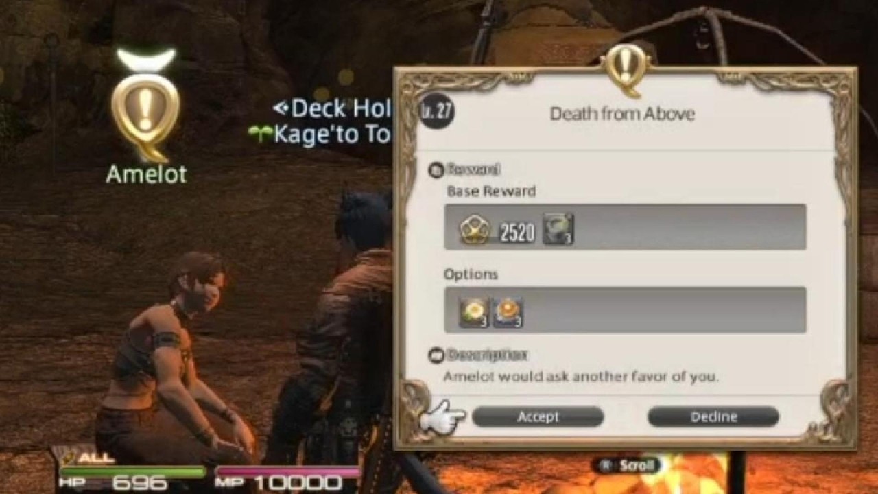 FF14 - SQ - Death from Above - Lv.27