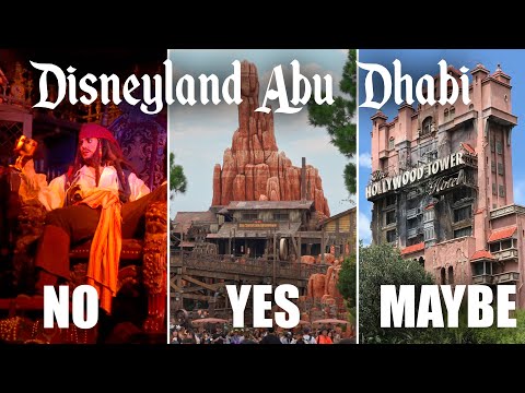 What Attractions Will Come to Disneyland Abu Dhabi?