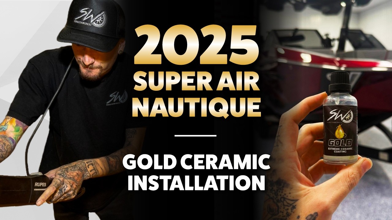 Polishing a BRAND NEW Nautique G23 Super Air