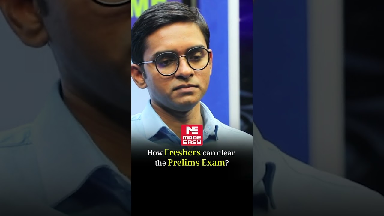 How freshers can clear ESE Prelims Exam | Toppers Strategy | Must Watch | MADE EASY
