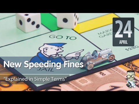 New Speeding Fine - Explained (Warning may contain Sarcasm)