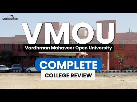 Vardhman Mahaveer Open University (VMOU): Admission 2025, Fees, Courses ...