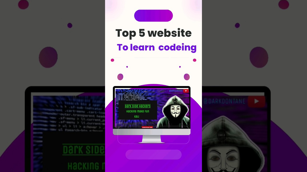 Top 5 websites To practice codeing #code #codes #coders
