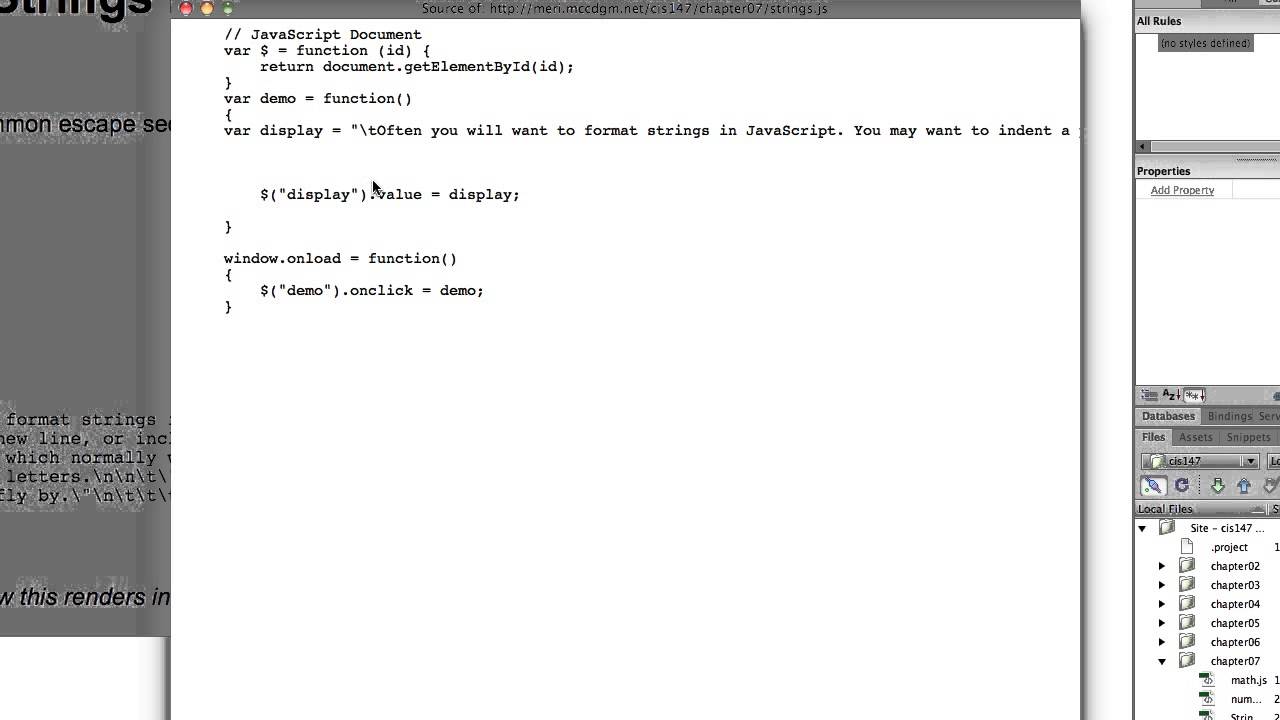 merihelp.net:JavaScript escape sequences.mp4