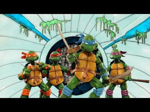 TMNT Stop Motion Intro | The Sweet Nonsense