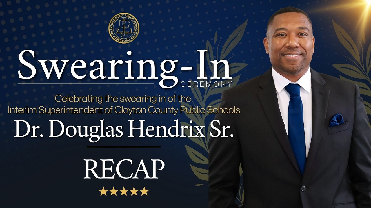 Dr.  Douglas Hendrix Sr. Swearing-In Ceremony Recap