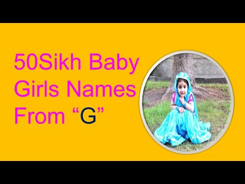 Sikh Baby Girls Names starting With "G"