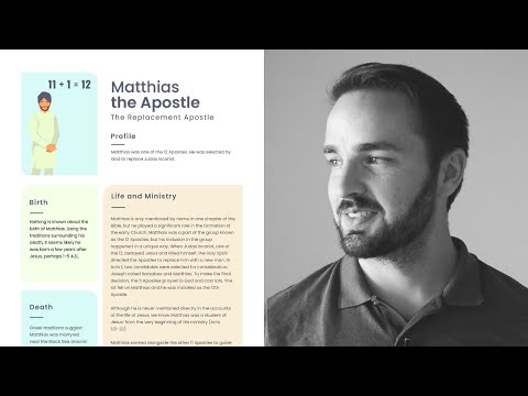 Who was Matthias in the Bible? - 2BeLikeChrist